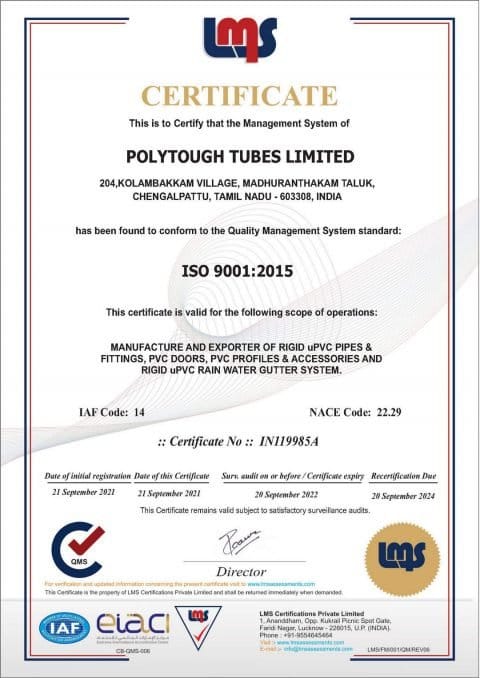 Polytough Tubes Limited | Tough Tubes for Eternity